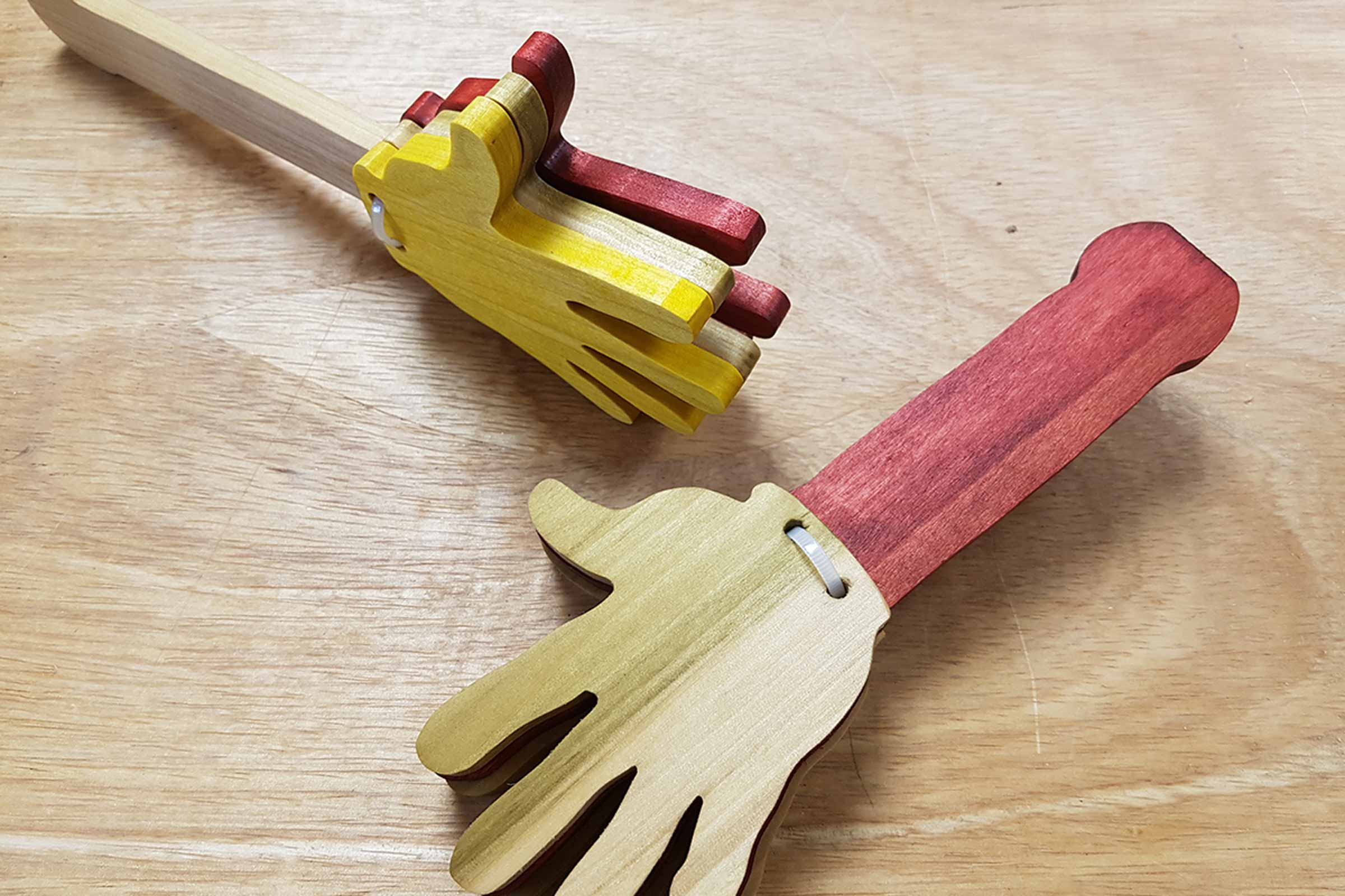 Beat The Boredom | Woodworking Projects For Kids – Hand Clapper Toy ...