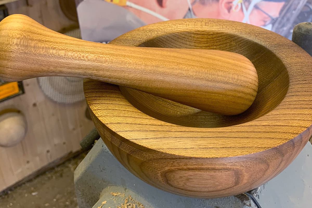 How To Make A Pestle & Mortar - Woodworking Wisdom | Axminster Tools