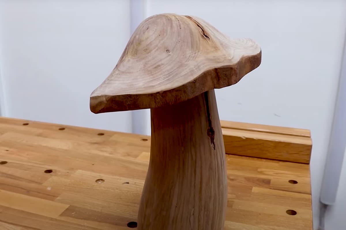 How To Make A Decorative Mushroom | Arbortech Tools | Axminster Tools