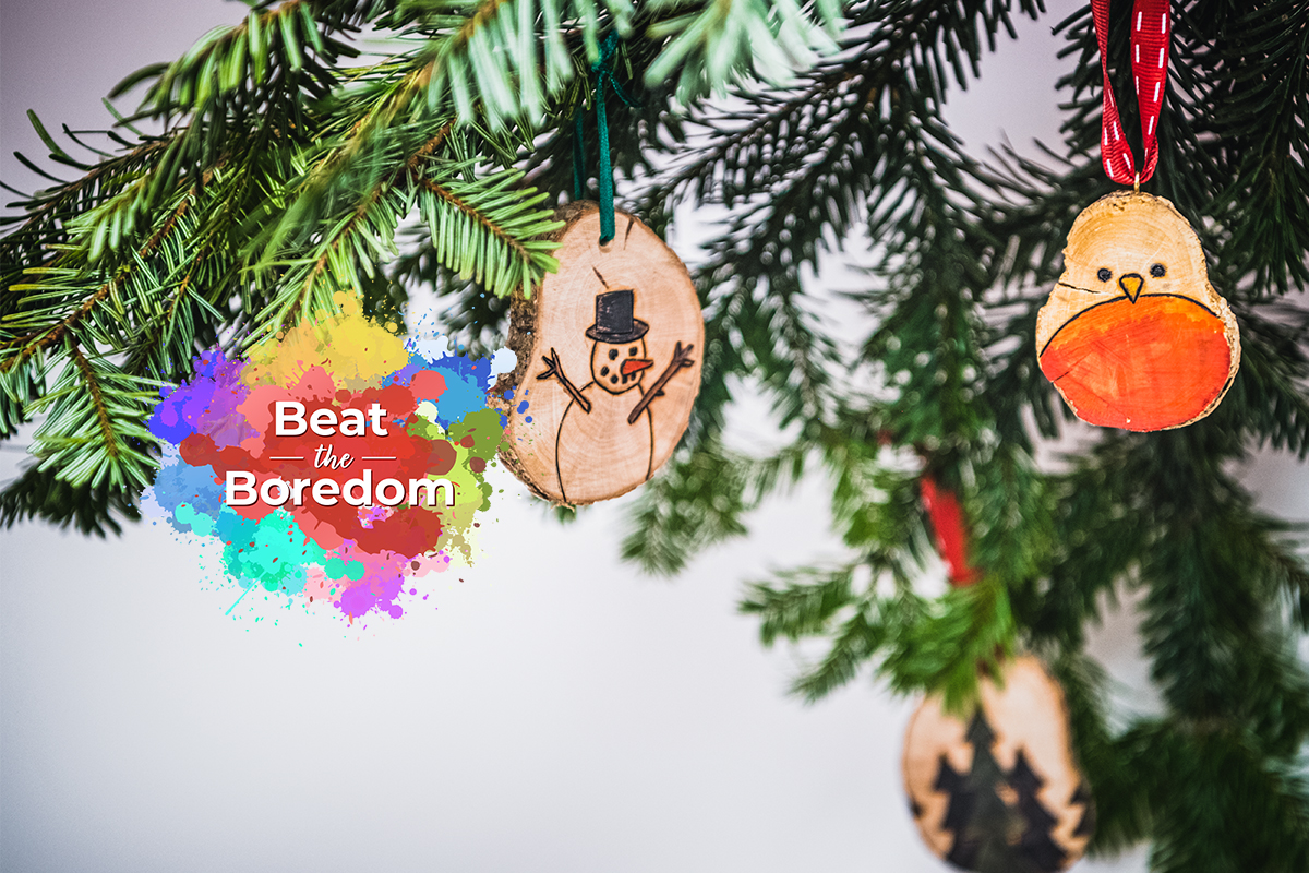 Beat the Boredom | Woodworking for Kids | Christmas Tree Decorations ...